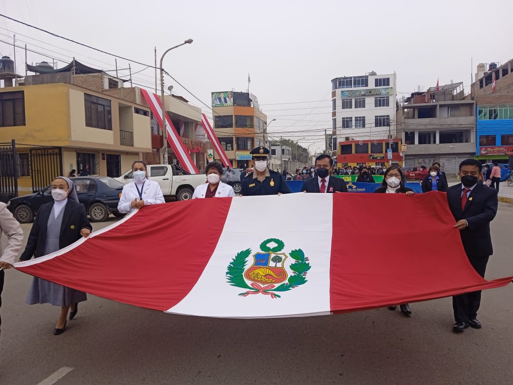 Grocio Prado celebró el 201° Aniversario de la Independencia del Perú ...