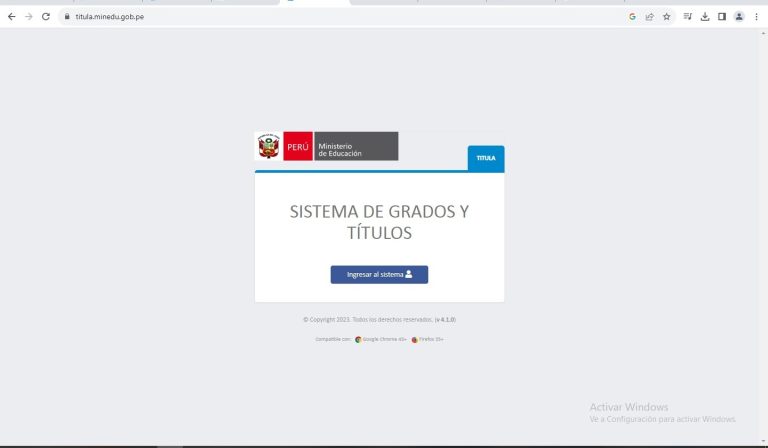 Minedu: ya está disponible la plataforma Titula, para consultar grados ...